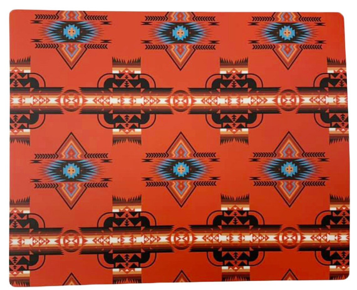 Native American Mouse Pad Pu Leather Desk Protector Mat - Etsy