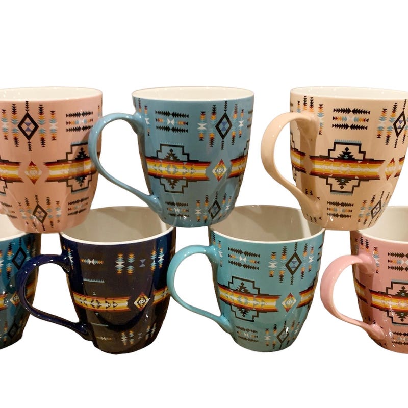 Ceramic Native Cups - Etsy
