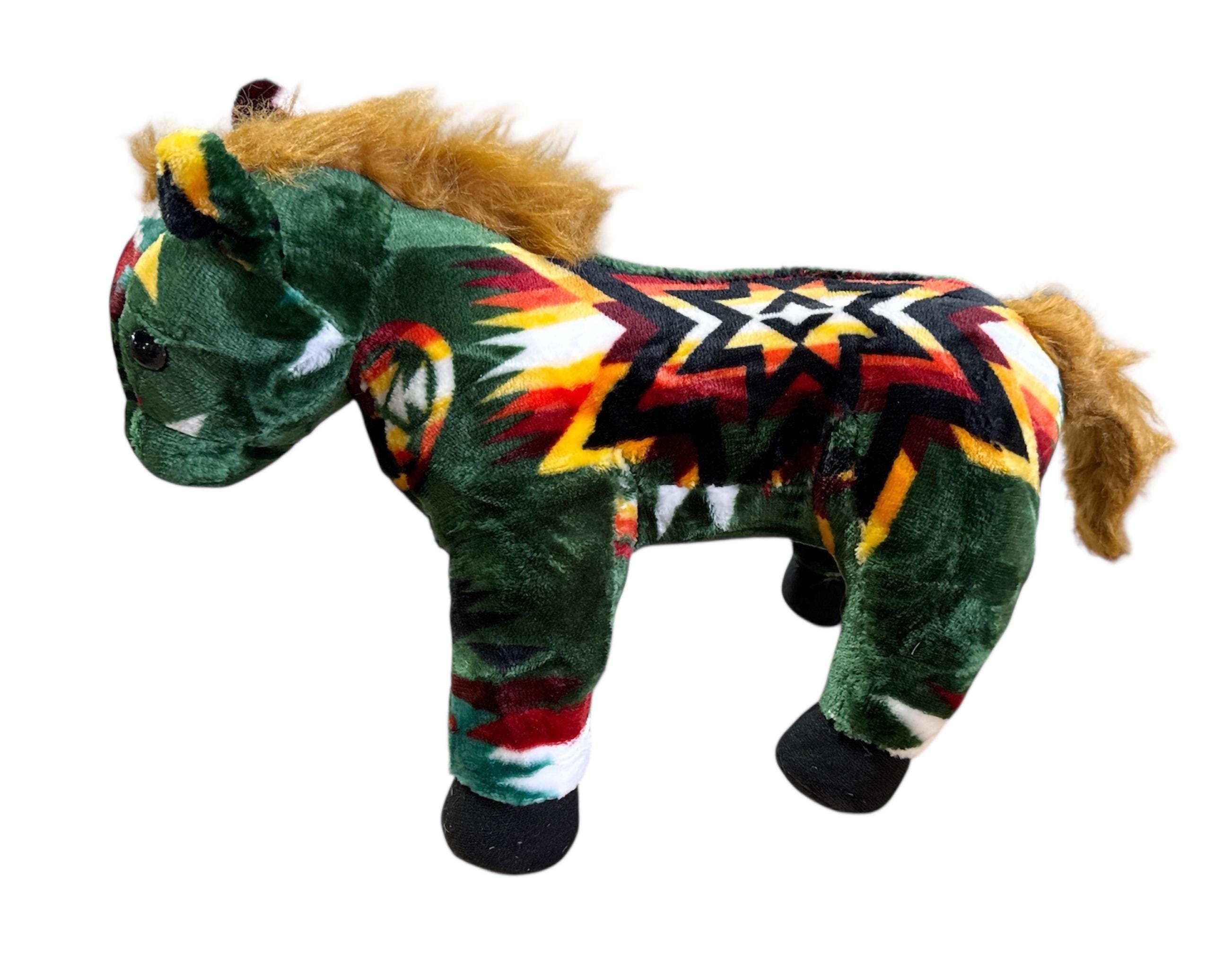 Native American Design Super Soft Plush Horse Stuffed Animal Toy for ...
