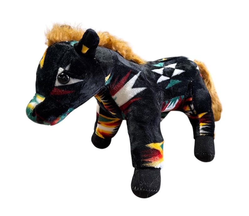 Native American Design Super Soft Plush Horse Stuffed Animal Toy for ...
