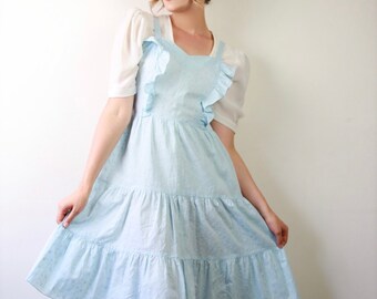 Blue Prairie Dress | Etsy