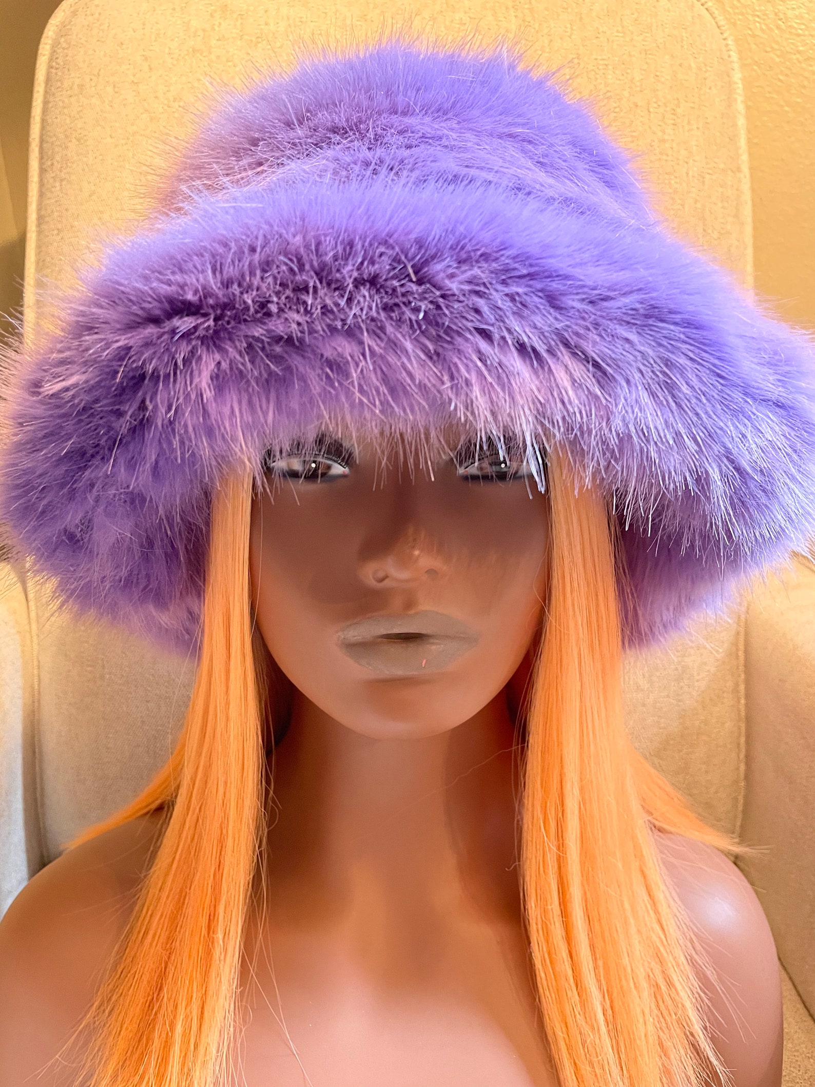 Incredibly Soft Fur Fluffy Fuzzy Bucket Hat vegan Fur Hat - Etsy