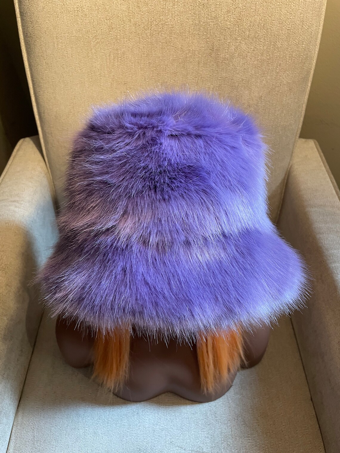 Incredibly Soft Fur Fluffy Fuzzy Bucket Hat vegan Fur Hat - Etsy