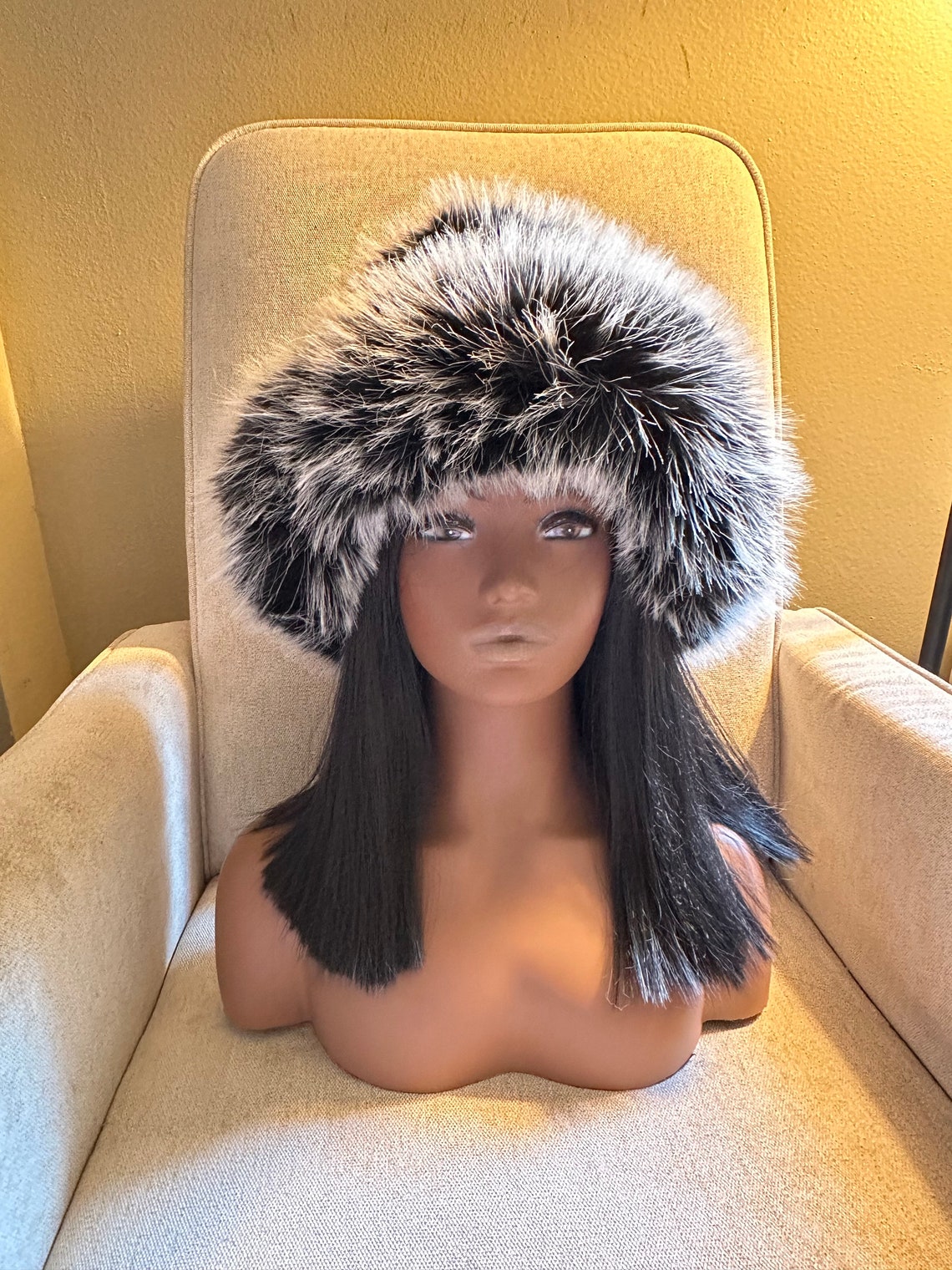 Incredibly Soft Extra Thick Fur Fluffy Fuzzy Bucket Hat -vegan Fur Hat ...