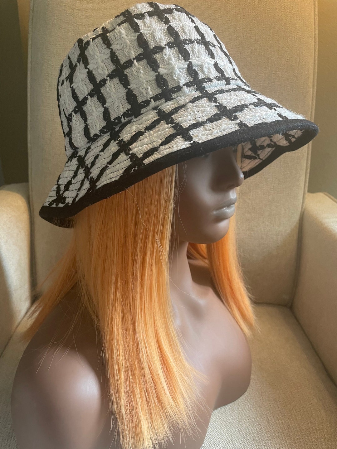 Coco Tweed Bucket Hat - Wool Bucket Hat- Fall Hat- Winter Bucket Hat - Etsy