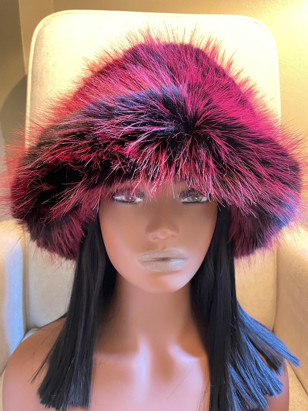 Incredibly Soft Fur Fluffy Fuzzy Bucket Hat -vegan Fur Hat -festival ...