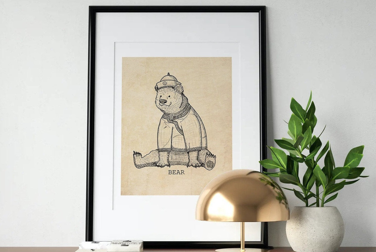 Bosco The Bear Art Print Avatar The Last Airbender Atla And | Etsy