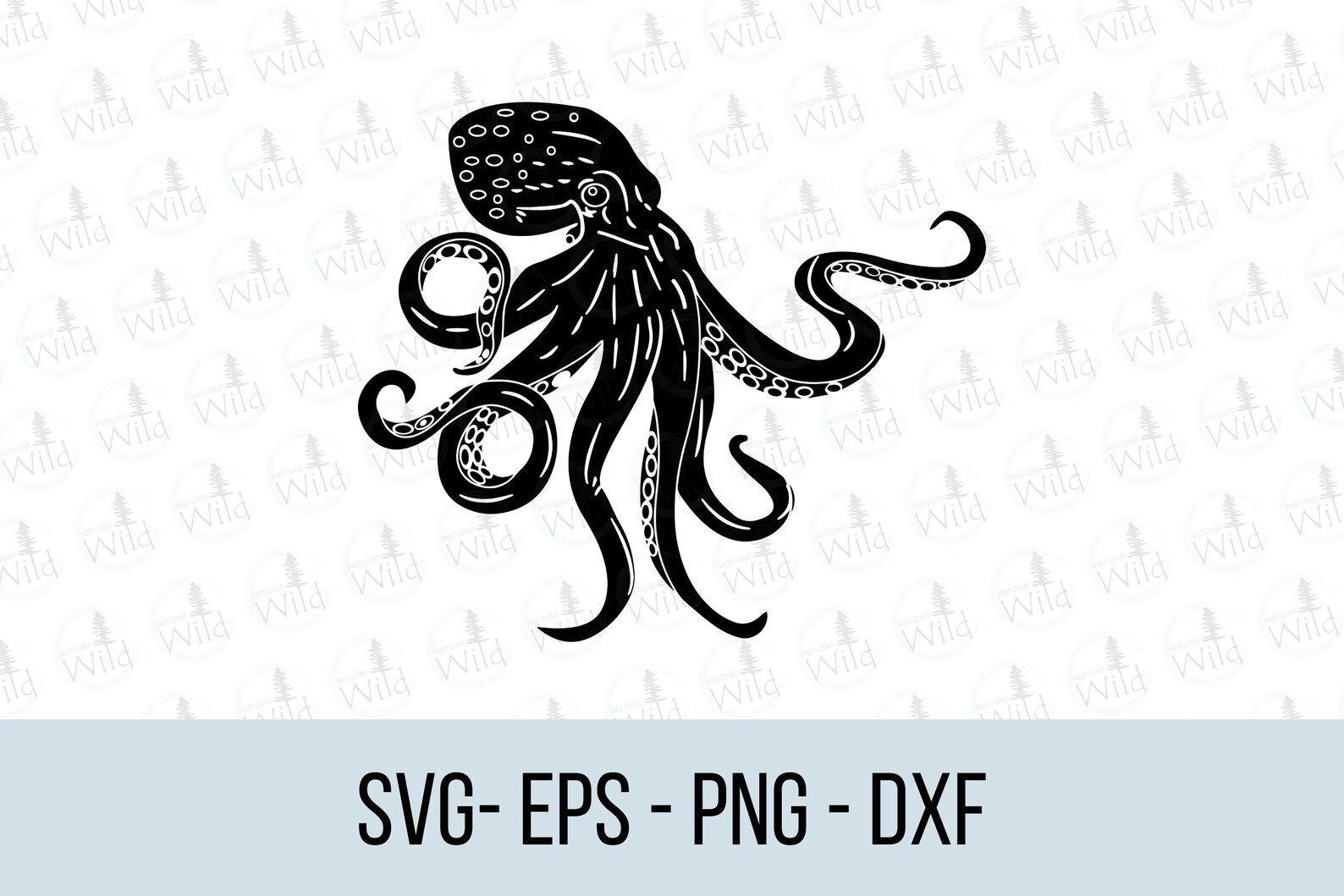 Octopus SVG Octopus DXF Octopus PNG Octopus Tentacles Svg - Etsy