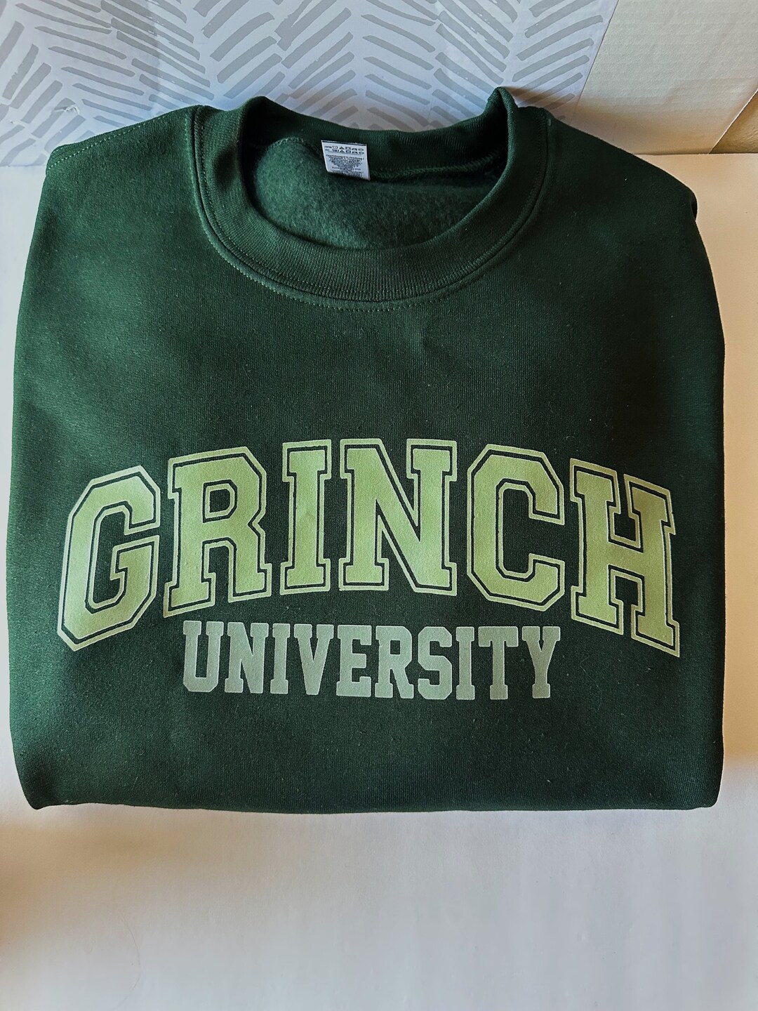 Grinch University/ Grinch Bells Christmas / Christmas Time - Etsy