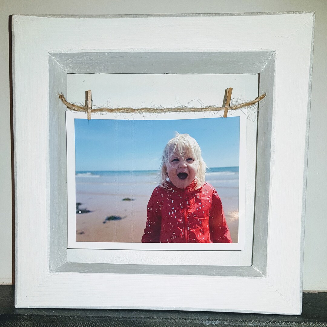 Hand Crafted Solid Wood Deep Box for 7x5 Photo Frame - Etsy
