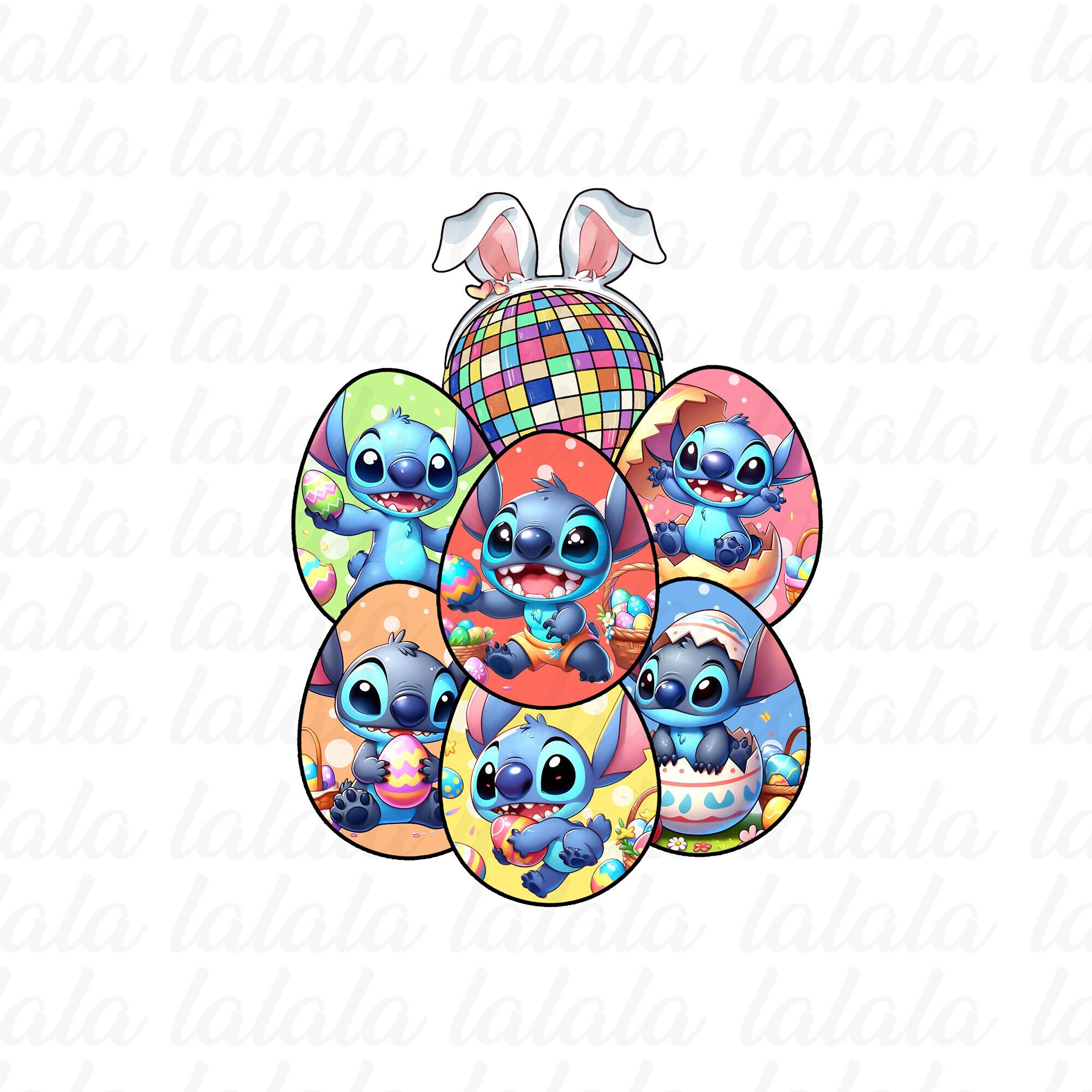 Stich Easter Day Png - Etsy