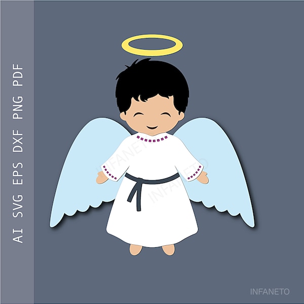 Angel Svg - Etsy