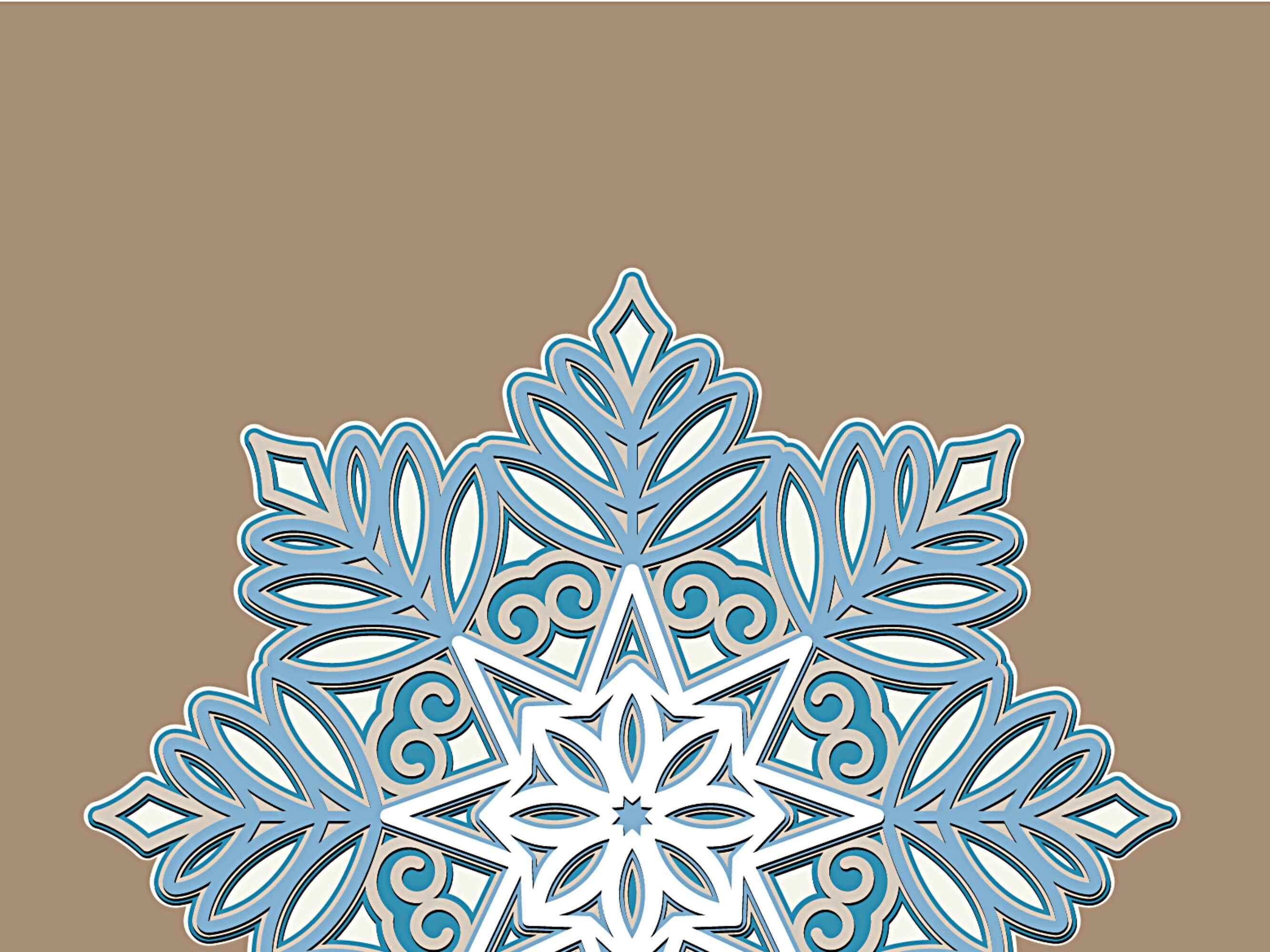 3D Snowflake Svg Layered Christmas Svg Paper Cut File Cricut - Etsy