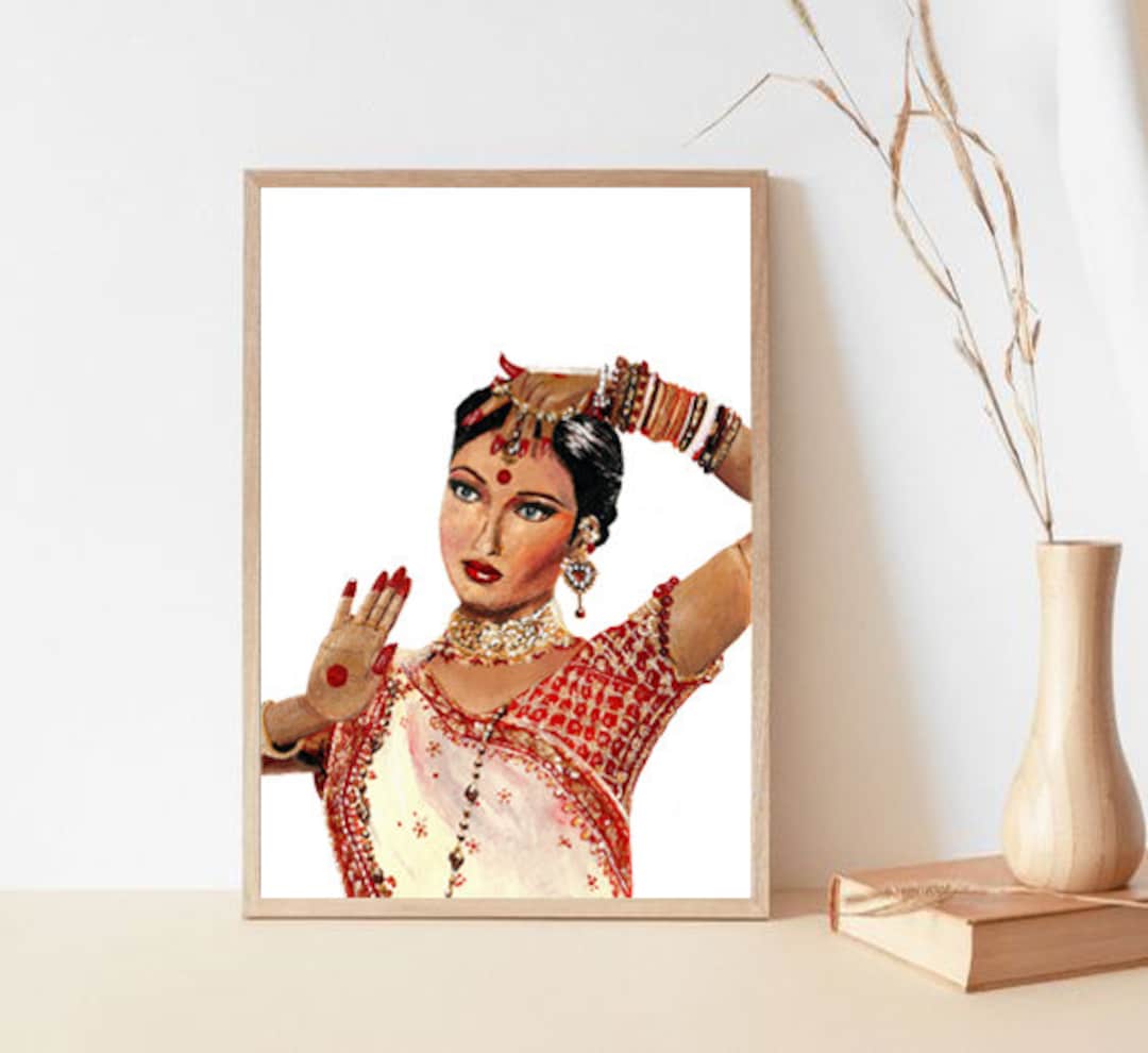 Aishwarya Rai als Paro in Devdas 2002 indischer - Etsy.de