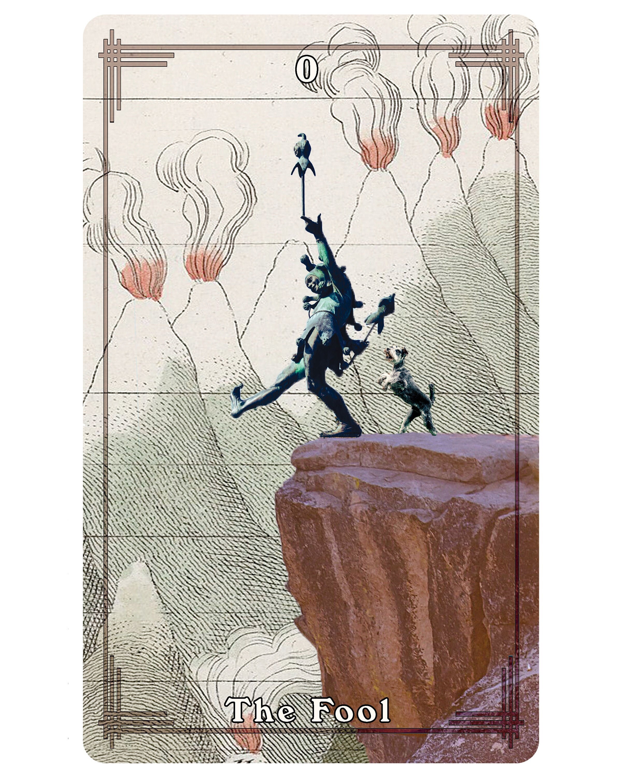 The Fool Tarot Card Art Print | Etsy