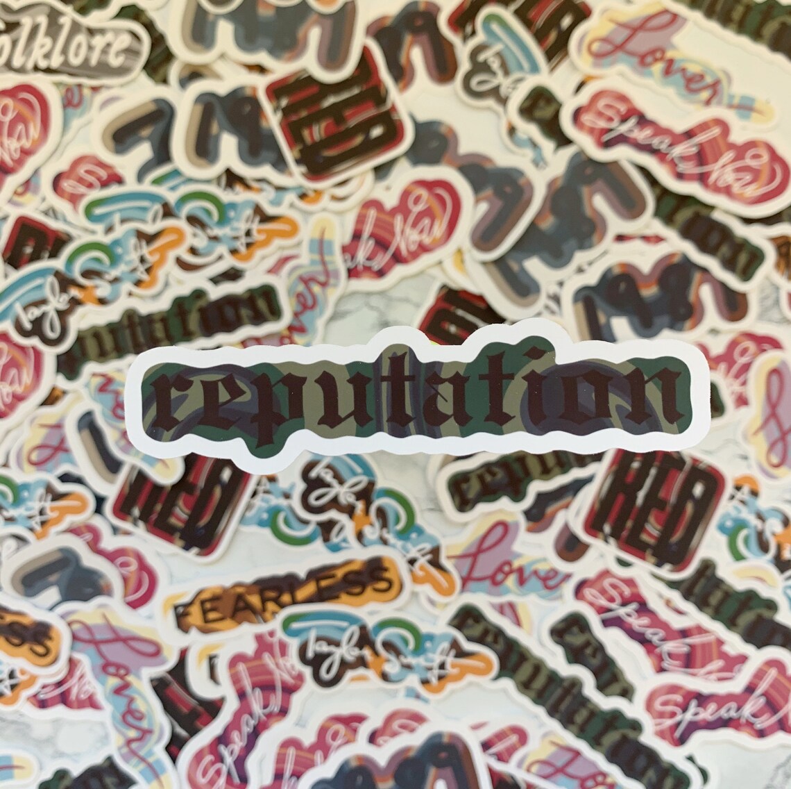 Taylor Swift Reputation Sticker Taylor Swift Stickers | Etsy