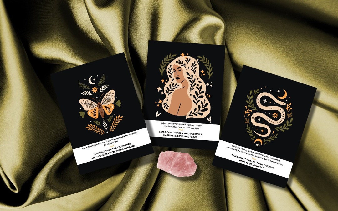 The Vision of Your Spirit Guides Cards Affirmation Cards Law of ...