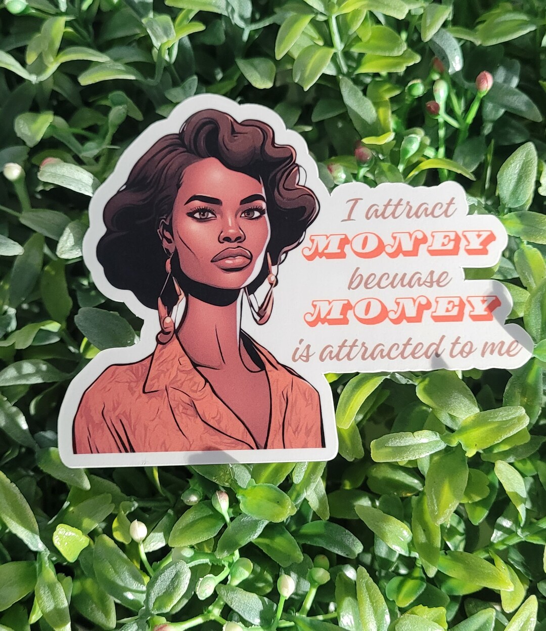 I Attract Money Sticker | Self Care Stickers| Journal Stickers|planner ...