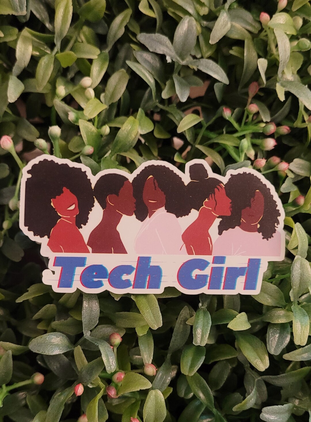 Tech Girl Sticker Black Women in Tech Stickers Journal L Stickers ...