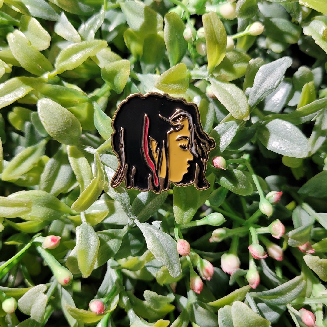 Loc'd Black Girl Enamel Pin| Women With Locs | Loc Journey | Pins for ...