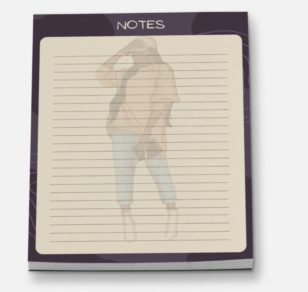 Black Woman Notepad |writing Memo Pad| Black Girl Stationery ...