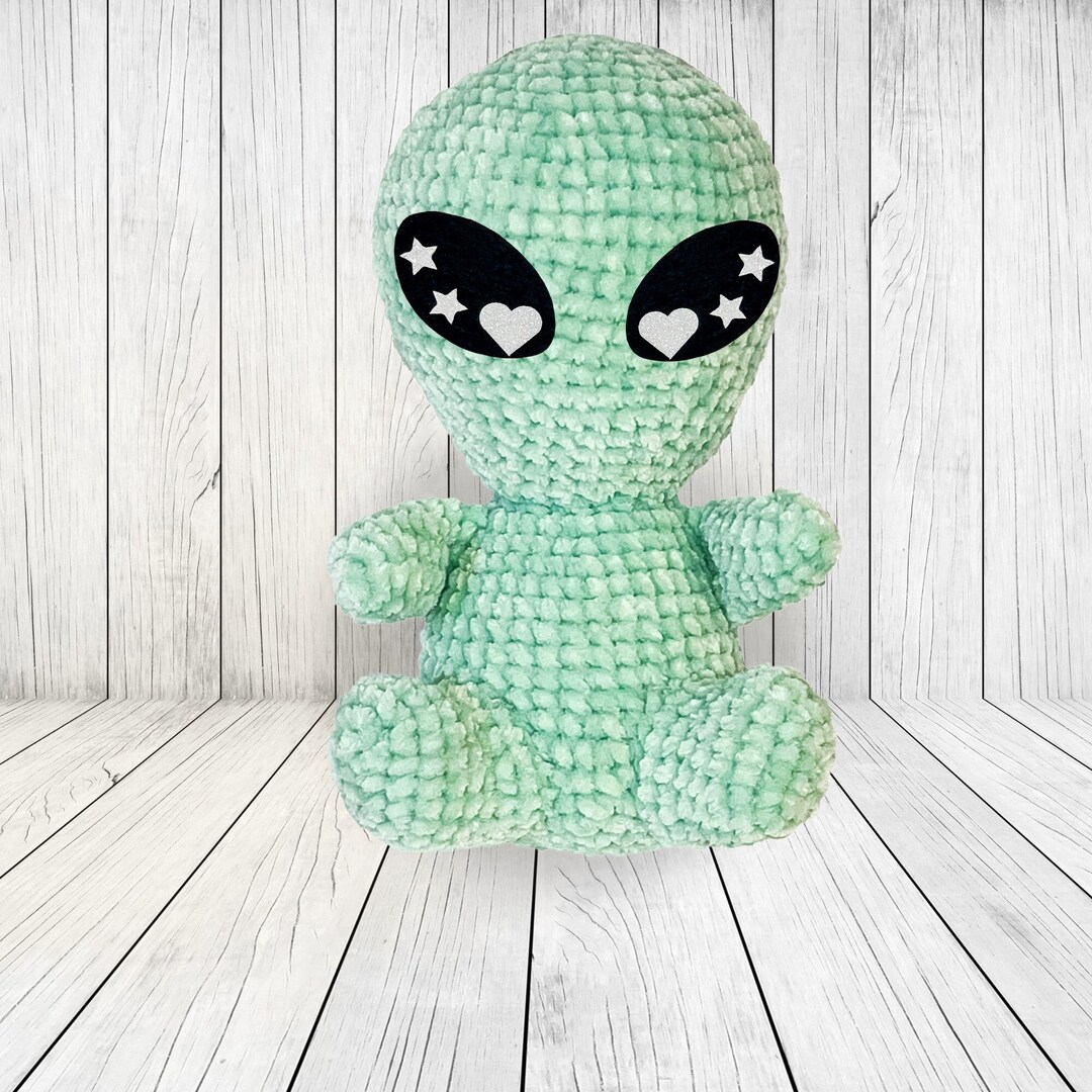 Cosmo the Alien | Small Size | Amigurumi | Stuffie | Plush - Etsy