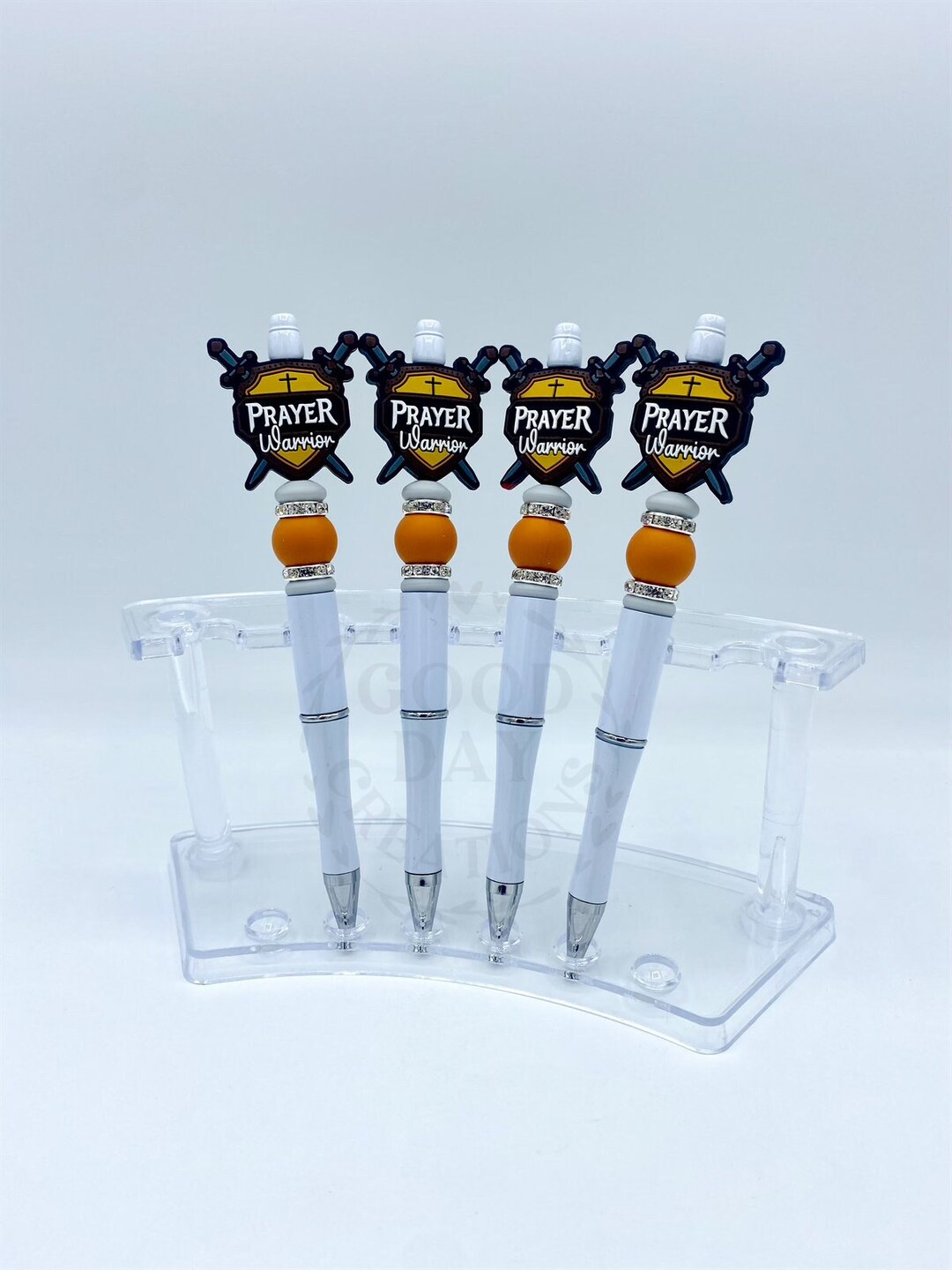 Prayer Warrior Pen, Prayer Pen, Prayer Warrior, Religious, Beaded Pen ...