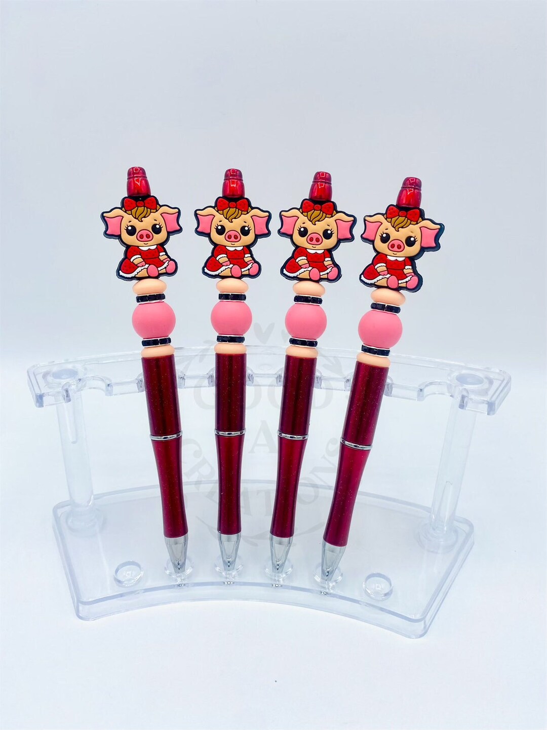 Pig Pen, Boujee Pig, Farm Animal Pen, Pig, Farm, Beaded Pen, Pen - Etsy