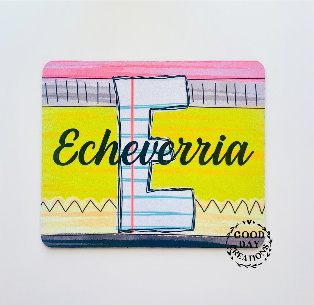 Teacher Pencil Mouse Pad, School Mouse Pad, Teacher Mouse Pad, Teacher ...
