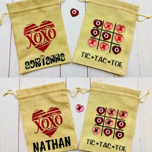 Tic Tac Toe, Valentine Tic Tac Toe, Valentine's Day Gift, Valentine's ...