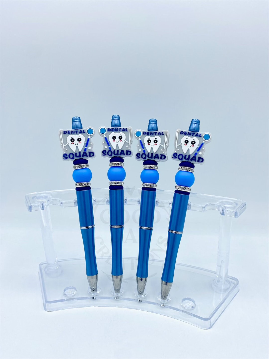 Dental Squad Pen, Dental Pen, Dentist Pen, Dental Gift, Beaded Pen, Pen ...