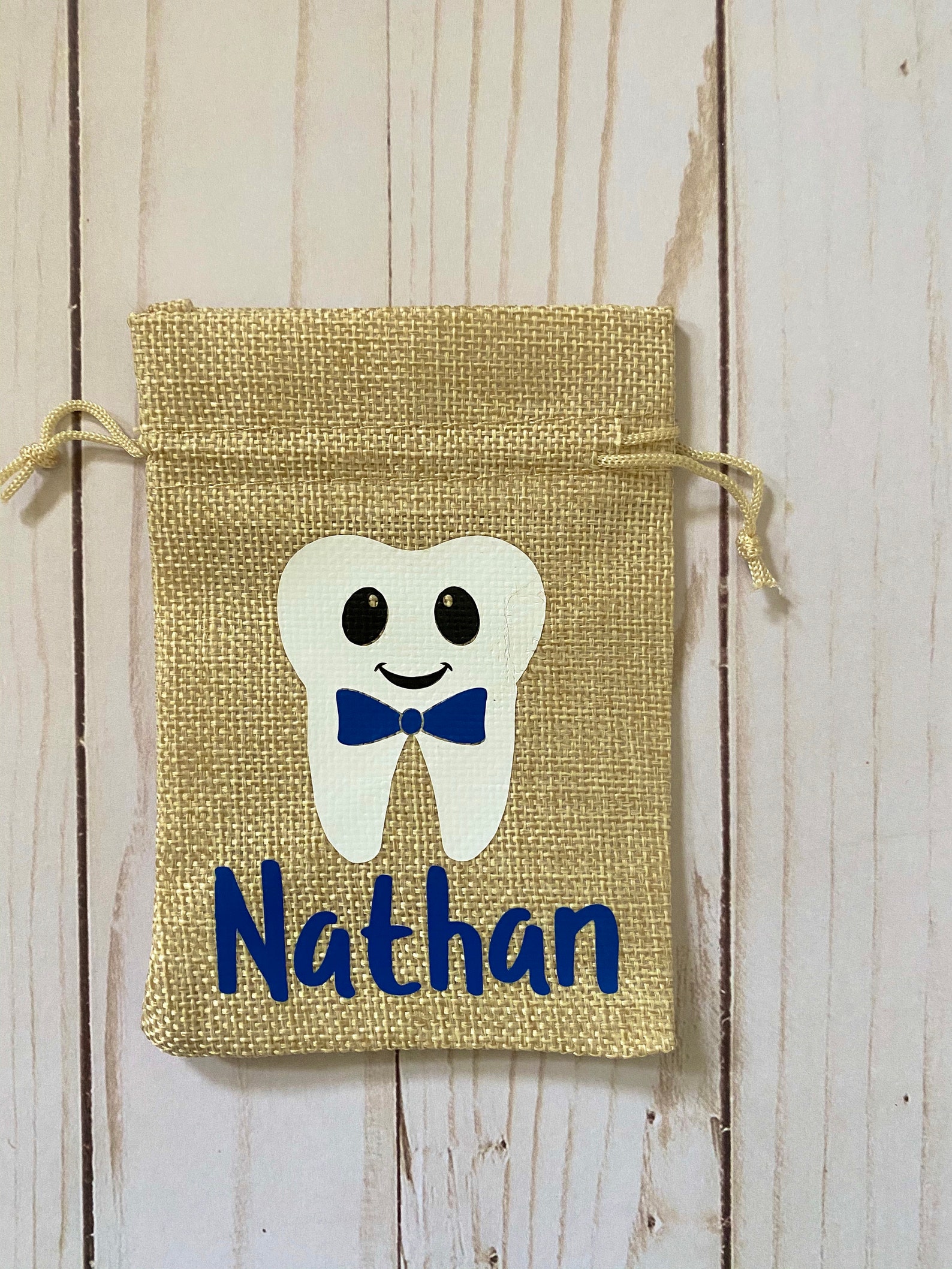 Tooth Fairy Bag, Personalized Tooth Fairy Bag, Tooth Keepsake, Tooth ...
