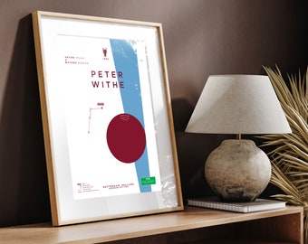 Football Field Goal Post Print, American Football Goal Post Poster ...