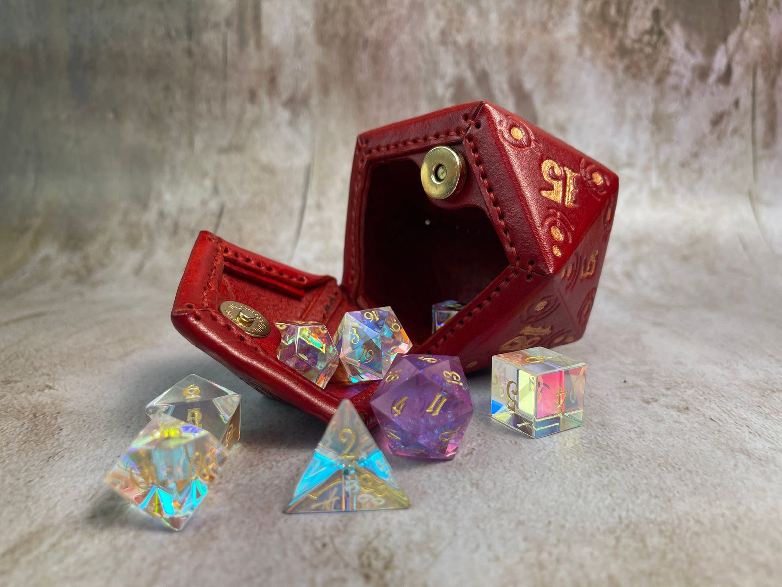 D20 Leather Dice Bag Pattern: PDF and SVG Digital File - Etsy