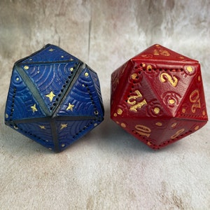 D20 Leather Dice Bag Pattern: PDF and SVG Digital File - Etsy