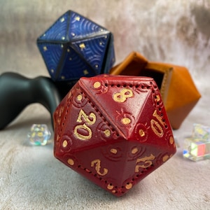 D20 Leather Dice Bag Pattern: PDF and SVG Digital File - Etsy