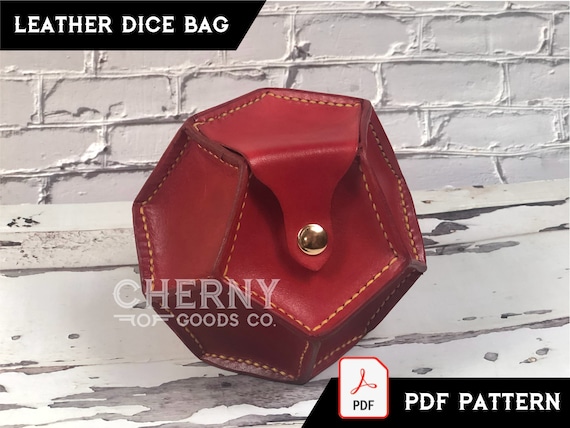 Leather Dice Pouch Pattern - Etsy