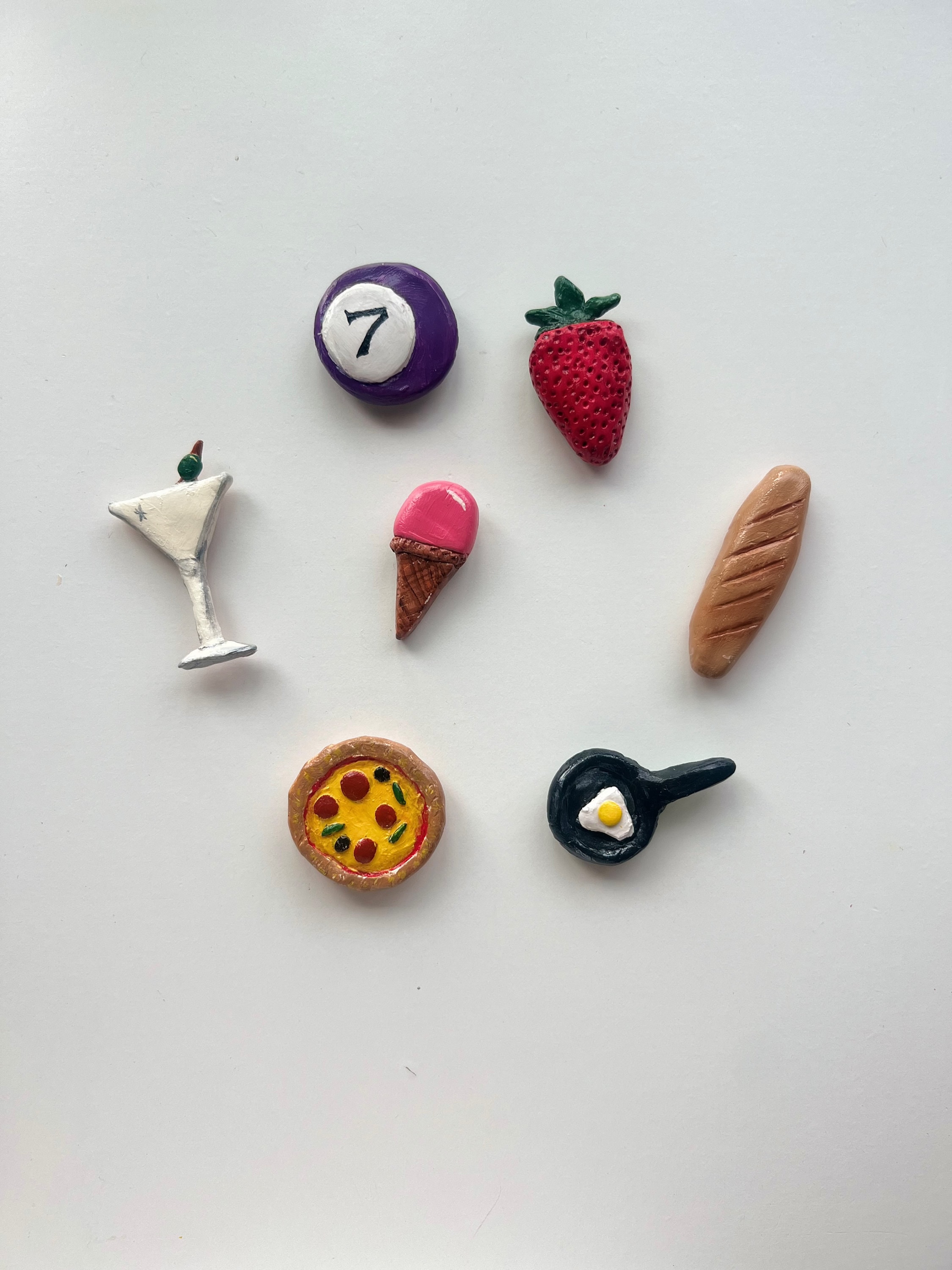 Clay Decor: Cute Refrigerator Magnets - Etsy