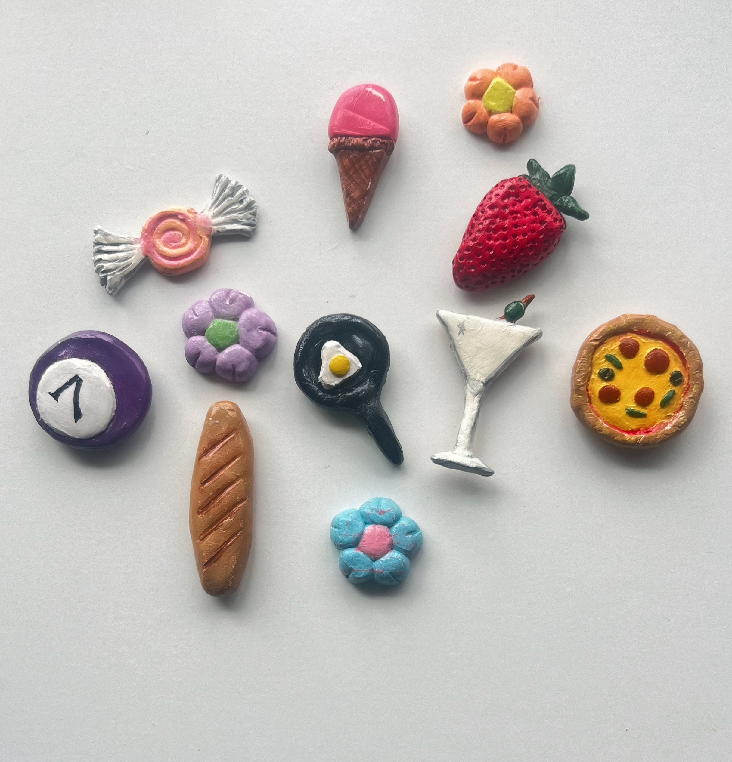 Clay Decor: Cute Refrigerator Magnets - Etsy