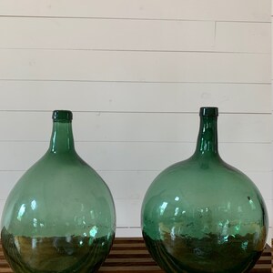 Large Decorative Glass Bottles | Etsy