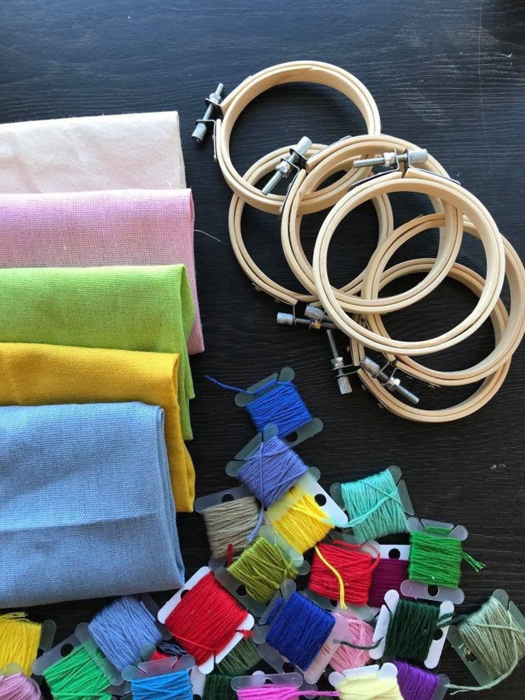 Custom 3 Inch Embroidery Hoops - Etsy