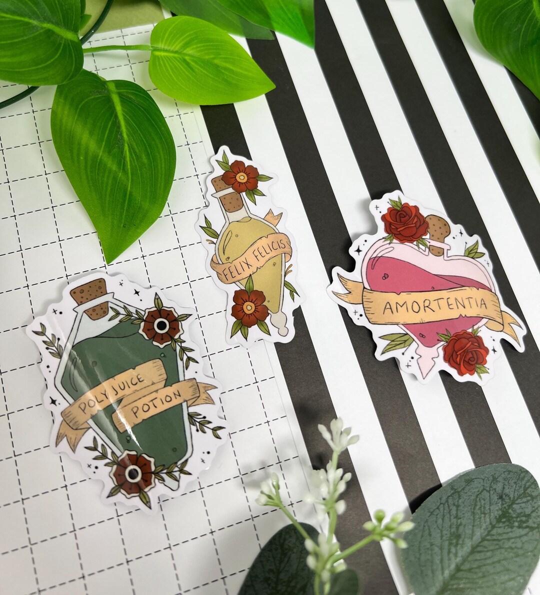 HP Potion Bottles | Sticker - Etsy