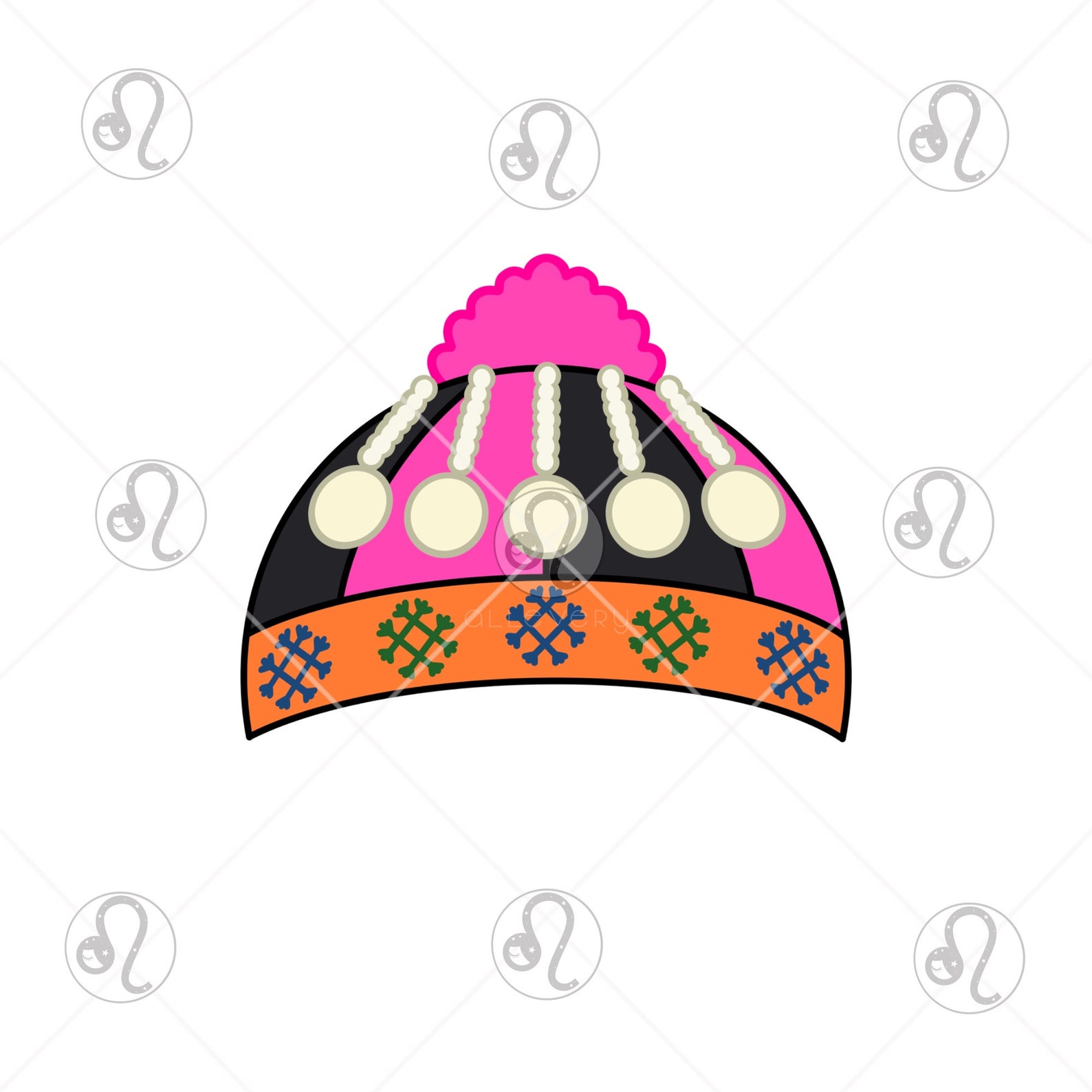Hmong Baby Hats 5 Pack JPG PNG SVG Digital Download - Etsy