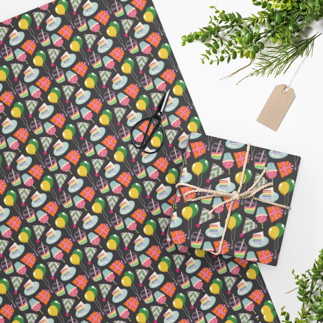 Happy Birthday - Hmong Theme Wrapping Paper - Etsy