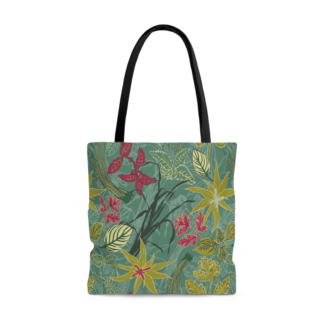 Hmong Herbs Tote Bag 18x18 - Etsy