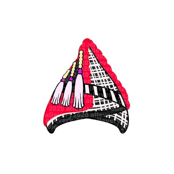 Hmong Hat for Women Flower Hat SVG PNG JPG Digital | Etsy