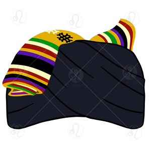 Iu Mien Hats, 6 Pack, Digital Download, PNG, SVG, JPG, Mien Digital ...