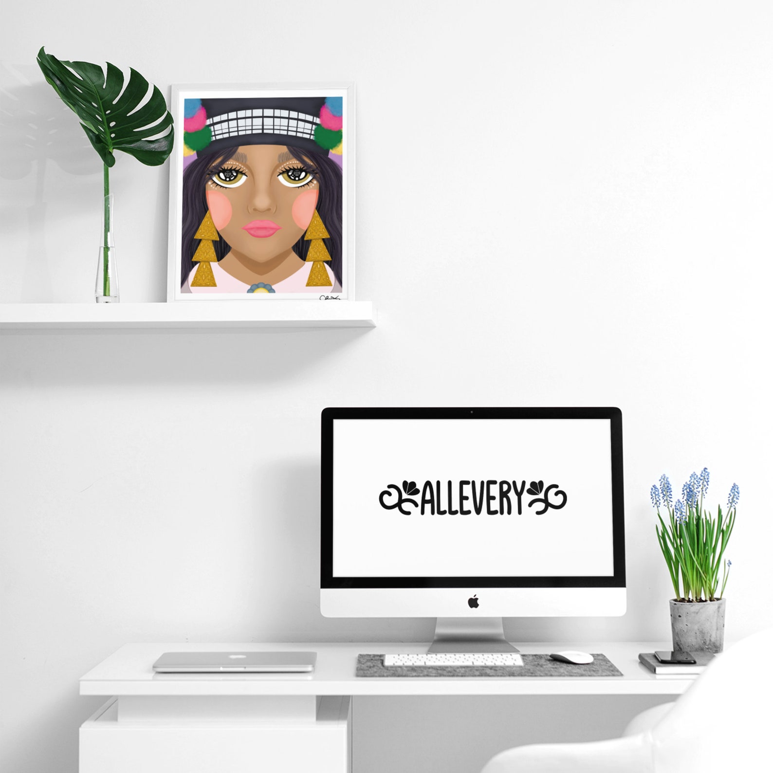 All American Hmong Girl Art Print - Starry | Wall Art Decor, Nursery ...