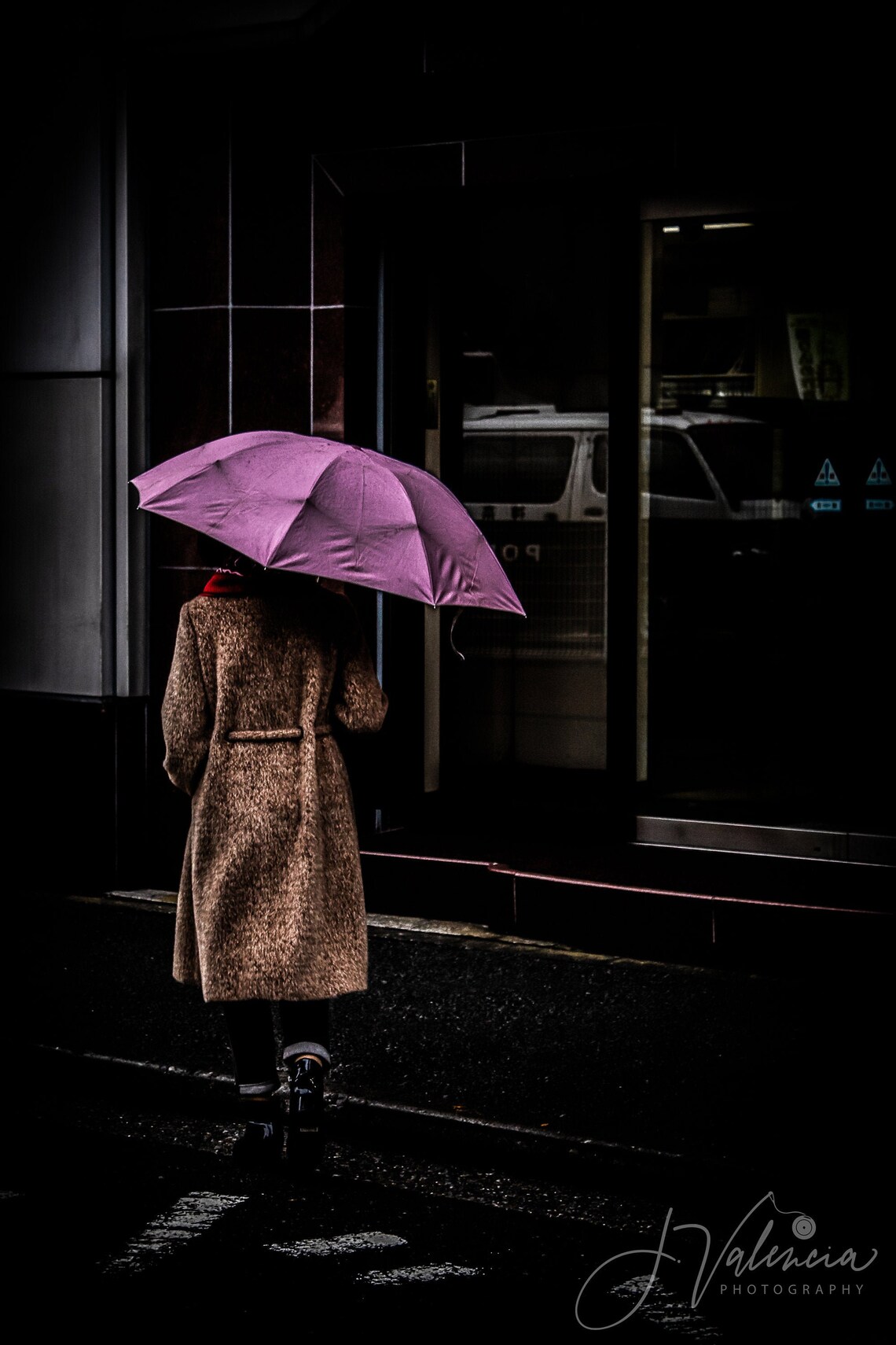 Pink Umbrella Art| Pink Decor Digital Download| Candid Art| Umbrella in ...
