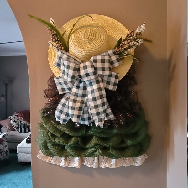 Country Girl Wreath - Etsy